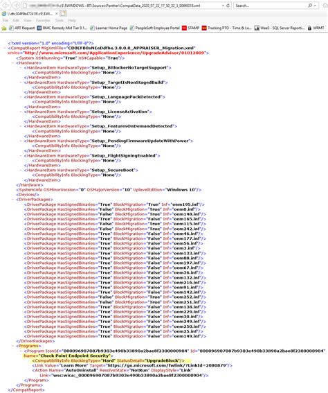 Upgrade Operating System Recast