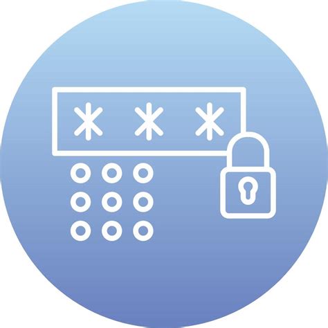 Passcode Vecto Icon 37938531 Vector Art At Vecteezy