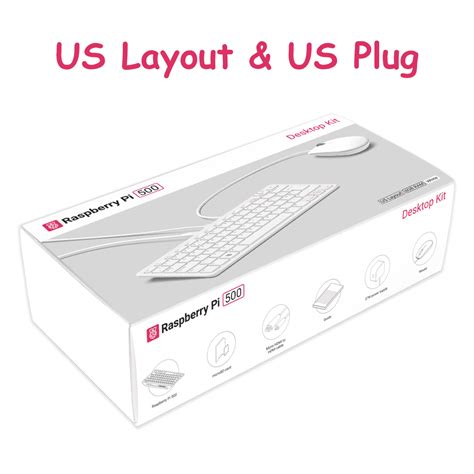 Raspberry Pi 500 Keyboard Computer Us Layout