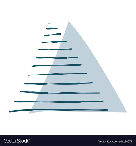 abstract triangular line elements royalty free vector image