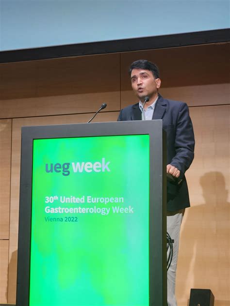 Dr Ashok Jhajharia On Linkedin Today As Speaker In Ueg Week Vienna