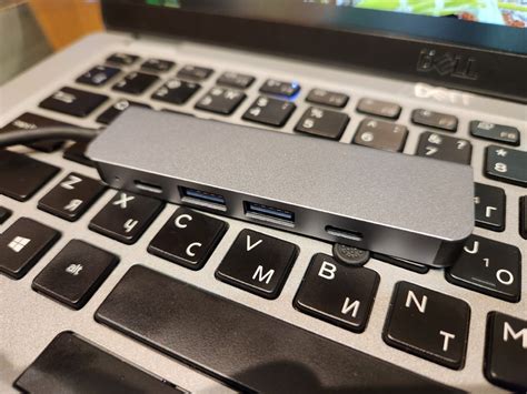 Usb Hub Концентратор на 5 портов Usb Type C Hdmi Ethernet Разветвитель хаб для ноутбука и