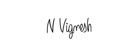 79 N Vignesh Name Signature Style Ideas Professional Electronic Sign