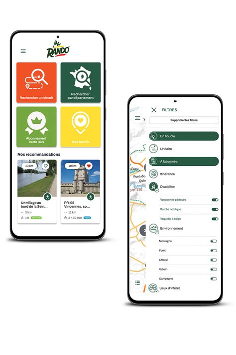 Marando Lapplication De La Ffrandonnée Disponible Sur Les Stores Fédération Française De La