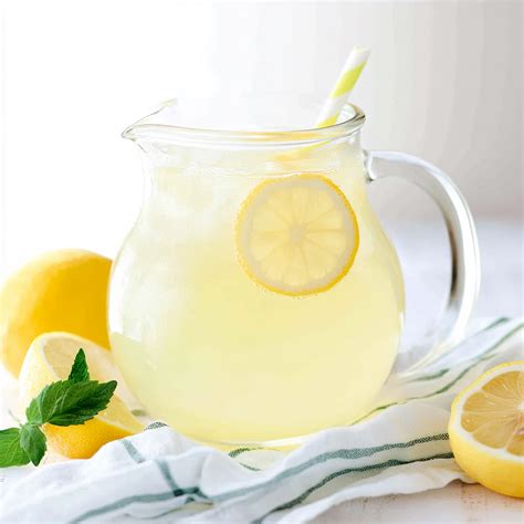 Homemade Lemonade Recipe Tessa Recipes