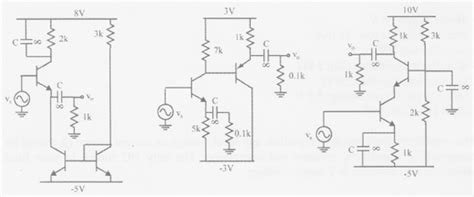 For The Following Circuits Sketch The AC Equivalent Chegg Com