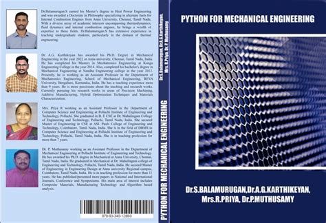 PYTHON FOR MECHANICAL ENGINEERING Tech Discovery Hub