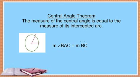 Central Angle And Its Intercepted Arc Pptx