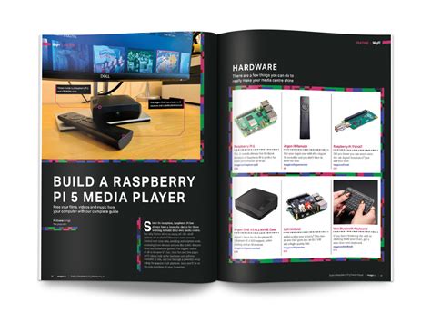 build a raspberry pi 5 media player in the magpi magazine issue 142