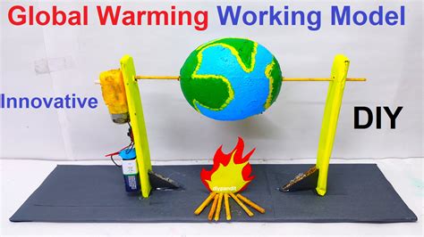 How To Make Global Warming Working Model Science Project For Exhibition Diy Diypandit