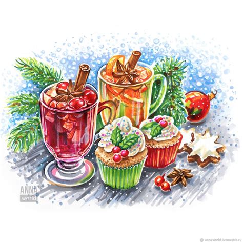 Рисунки на Новый Год 2024 для срисовки