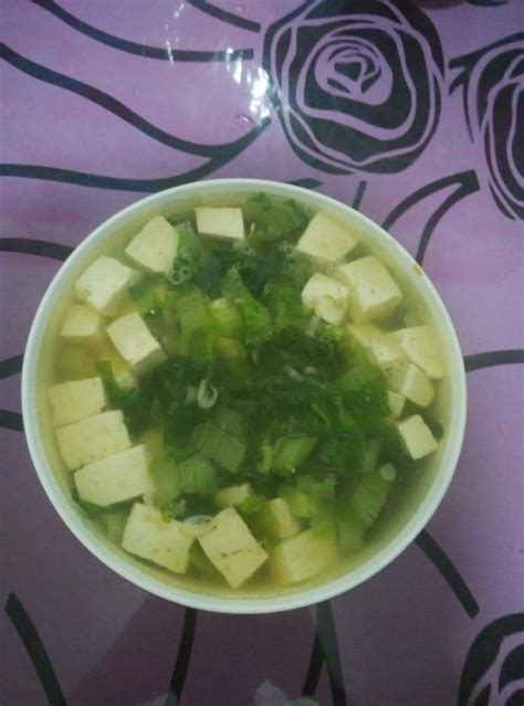 【小白菜豆腐汤的做法步骤图，怎么做好吃】你瞅啥nichousha下厨房