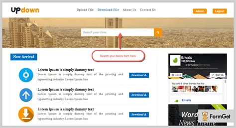 Best Selling File Sharing Php Script Formget