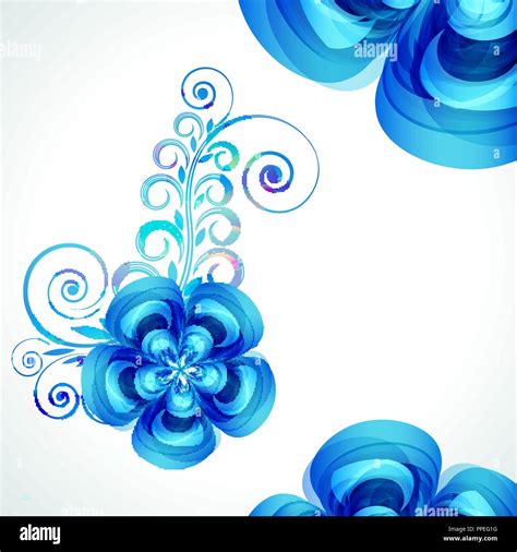 Abstract Beautiful Flower Vector Background Cover Template Stock Vector Image And Art Alamy