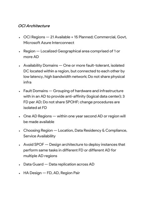 Notes For Oci Pdf Backup Virtual Machine