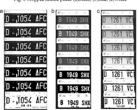 Figure 6 From Automated License Plate Detection And Recognition Using