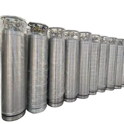 Industrial Stainless Steel Cryogenic Dewar Cylinder 495l Capacity
