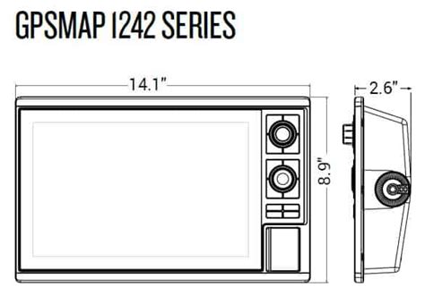 Garmin GPSMAP 1242xsv Keypad Interface For Sale New Used