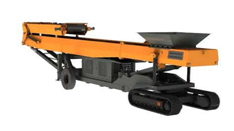 Tracked Radial Stacker Conveyor