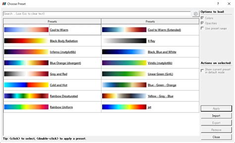 Paraview Custom Color Map Shopperhooli