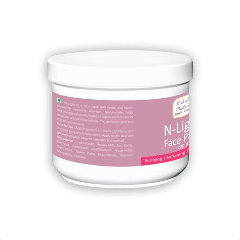 Rahul Phates N Light Face Pack 200g Rahul Phates Cosmetics Range
