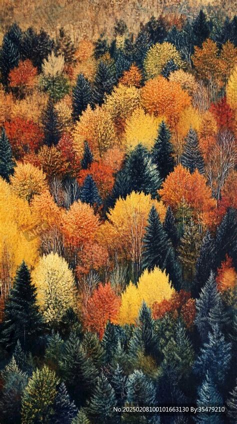 Ai创作图金色树木油画 秋天森林画唯美秋色 秋季森林抽象电脑油画 秋天美景秋天森林画 高清手绘油画肌理 彩林宽幅高清图 微缩版针叶林 枫林油画艺术画 秋天森林画 松树现代油画 北欧森林装饰画