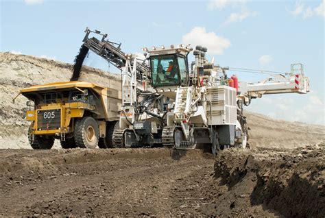 Wirtgen 4200 Sm Surfase Miner A Massive Machine Used For Selective Mining Of Coal Iron Ore Or