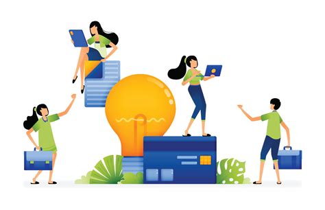 illustration of ideas for applying for a credit card loan debt