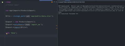 Bug Php Deprecated Issue Spartnernl Laravel Excel Github