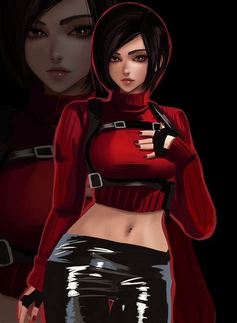 Ada Wong Resident Evil Drawn By Kittymiya Danbooru