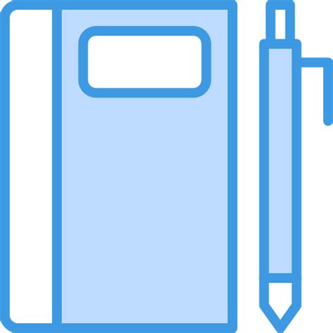 Notebook Generic Blue Icon