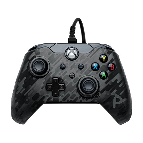 PDP Wired Controller Black Camo Xbox Series Nya Tillbehör GameShop se
