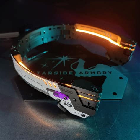Cyberpunk Light Collar Assembler Minor Etsy