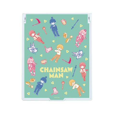 デカキャラミラー チェンソーマン 01 ちりばめデザイングラフアートイラスト マイルストン 商品詳細