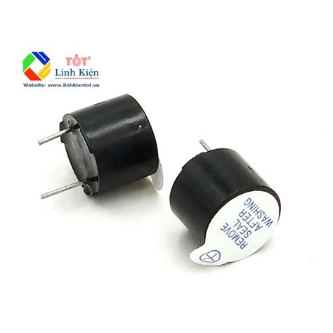Còi Chíp 5v 9 5x12mm Loa Buzzer 5v Học Tập Arduino Microbit