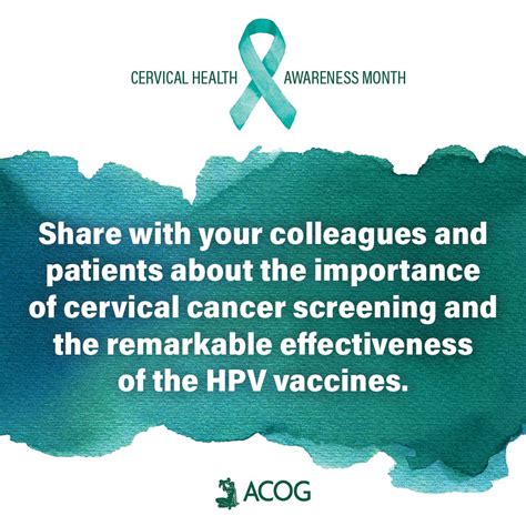 American College Of Obstetricians And Gynecologists Acog On Linkedin Cervicalcancer