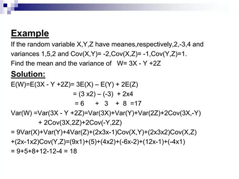 expectation of discrete random variable ppt