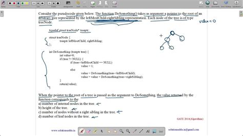 Gate 2014 Set 3 Ds Trees Dosomething Solutions Adda Gate Test
