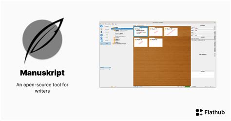 Install Manuskript On Linux Flathub