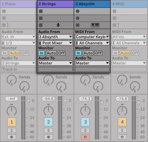 Routing And I O Ableton Reference Manual Version 11 Ableton