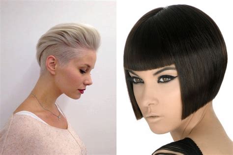 Модельные стрижки для девушек на короткие волосы фото и название