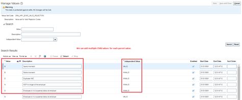 understanding value sets in oracle cloud hcm