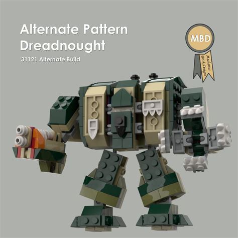 Lego Moc Alternate Pattern Dreadnought 31121 Alternate Build By Macharius Rebrickable