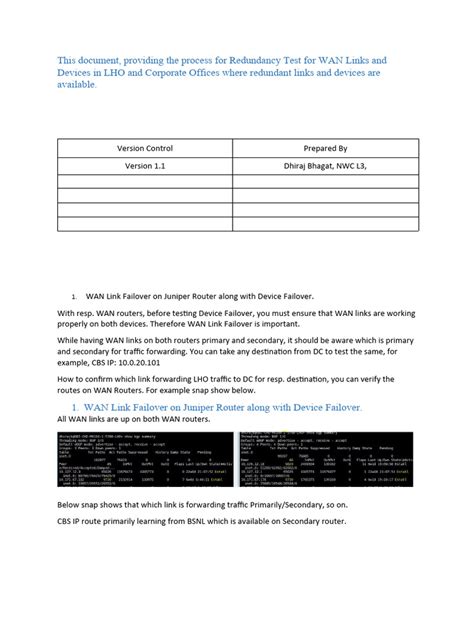 sop for lho wan link and device redudancy failover v1 1 pdf