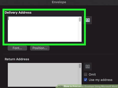How To Print On An Envelope Using Microsoft Word With Pictures