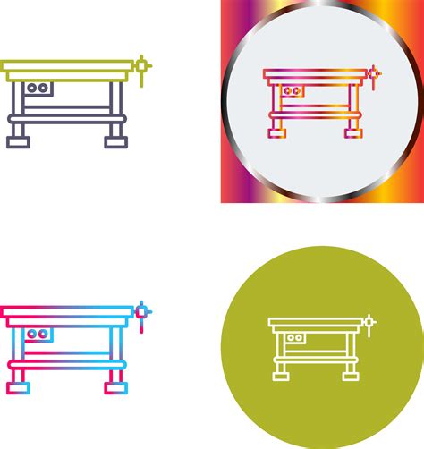 Work Bench Icon Design 44886305 Vector Art At Vecteezy