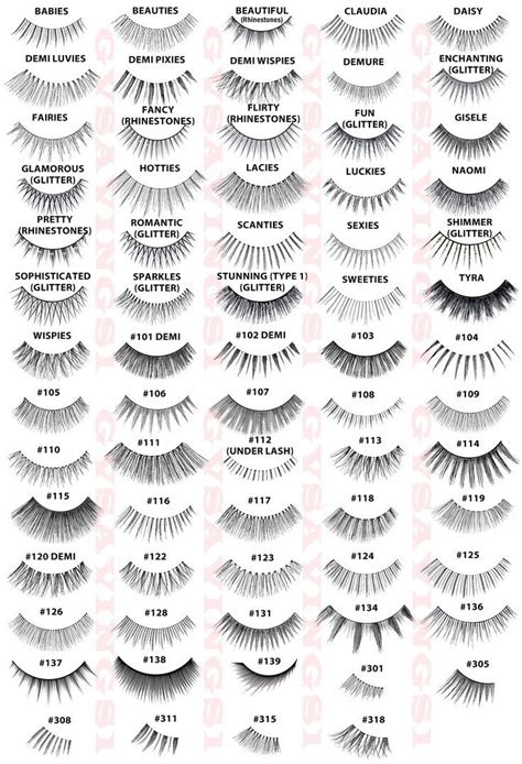 Ardell Lashes Types Of False Eyelashes Types Of False Lashes