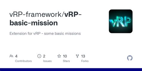 GitHub VRP Framework VRP Basic Mission Extension For VRP Some