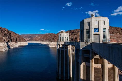 Colorado River Before The Hoover Dam Usa Stock Image Image Of