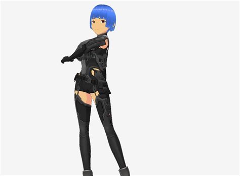 3d Model Sakura Anime Girl Vrchat 3d Model Vr Ar Low Poly Cgtrader